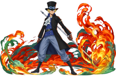 Sabo One Piece Weatherproof Anime Sticker 6" Car Decal | eBay