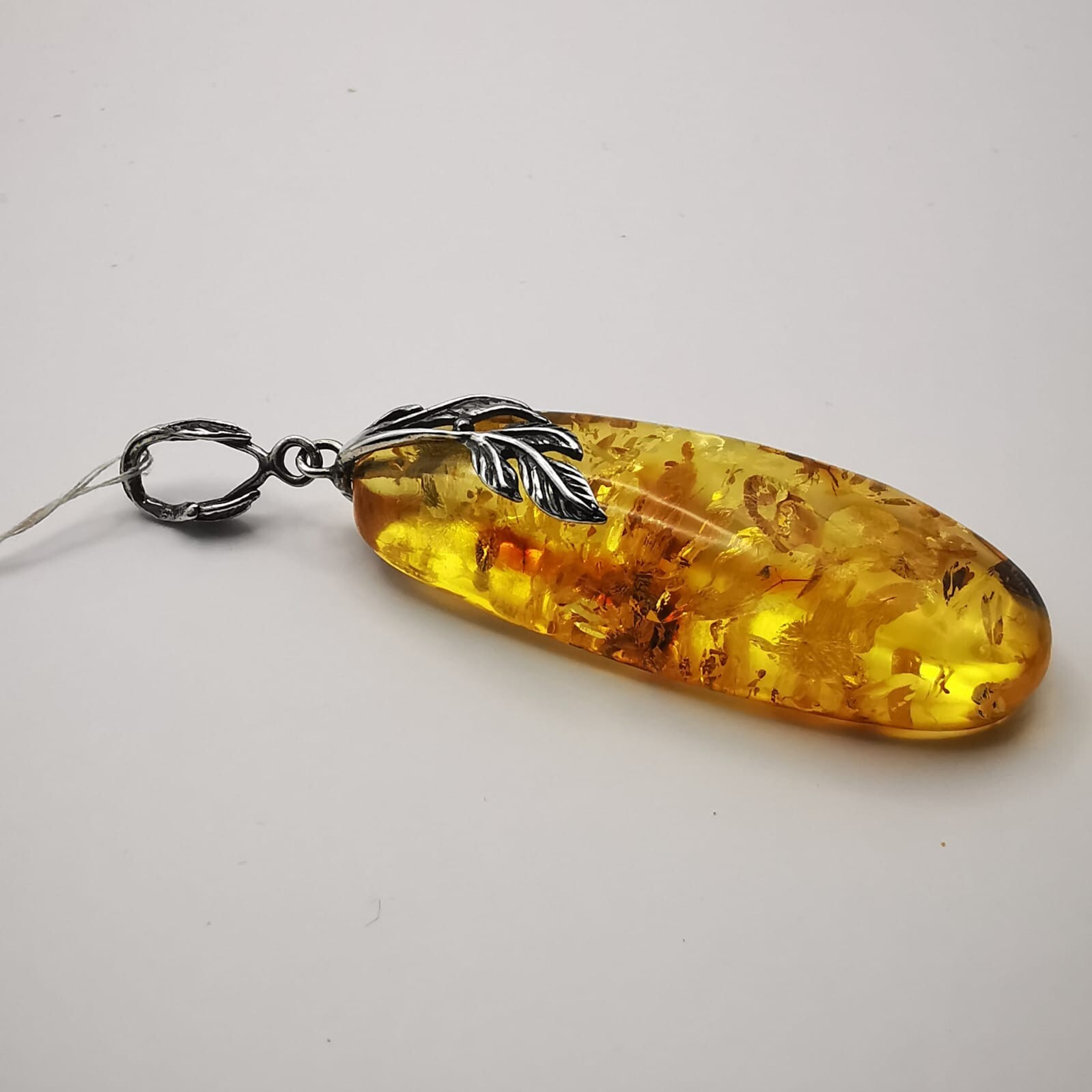 Natural Baltic Amber Locket Vintage 925 Sterling Silver Pendant Nice ...