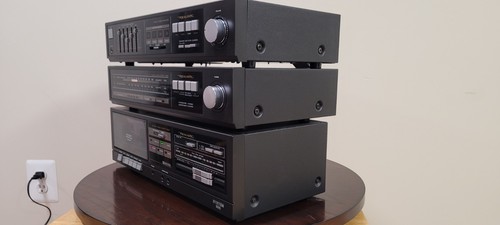 Realistic Stereo System 600. Amplifier, Tuner & Cassette Deck. Tested ...