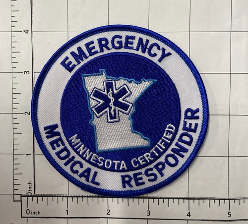 Minnesota Emergency Medical Responder EMR Patch EMS Ambulance EMT ...