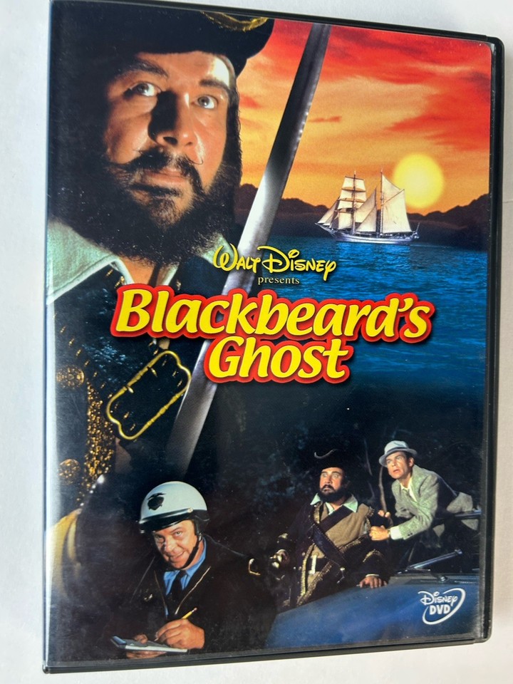 Disney Blackbeard’s Ghost DVD 1968 Peter Ustinov Dean Jones Pirate ...