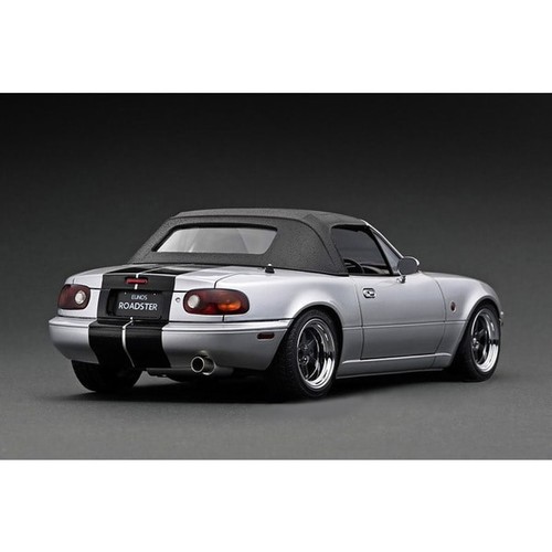 Ig3202 1/18 Eunos Roadster Na Silver With Engine Resin Cast Minicar | eBay