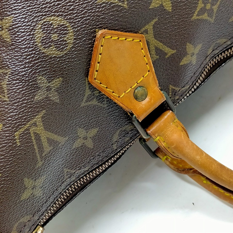 Louis Vuitton LV Hand Bag Speedy 35 Brown Monogram 5512233 | eBay