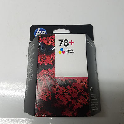 New Sealed Genuine OEM HP 78+ Tri-Color Ink Cartridge CB277AN Free ...