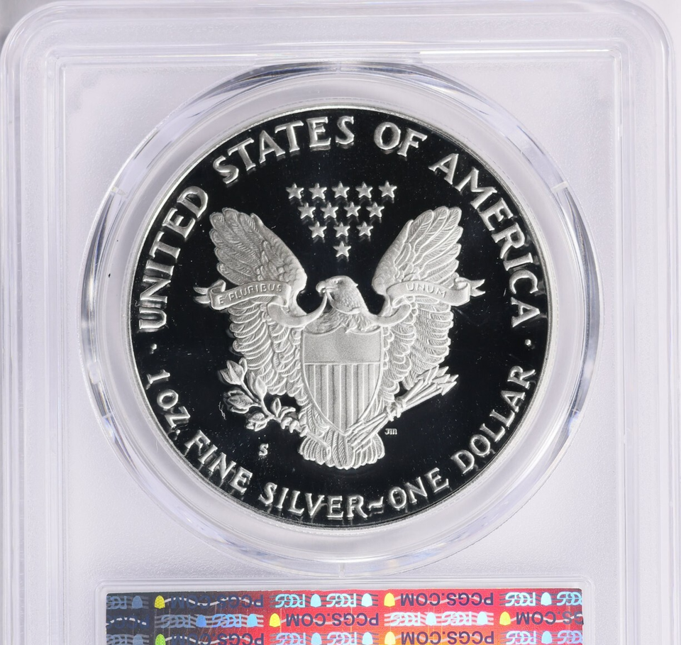 1991-S American Proof Silver Eagle Coin PCGS PR70 DCAM ULTRA CAMEO | eBay