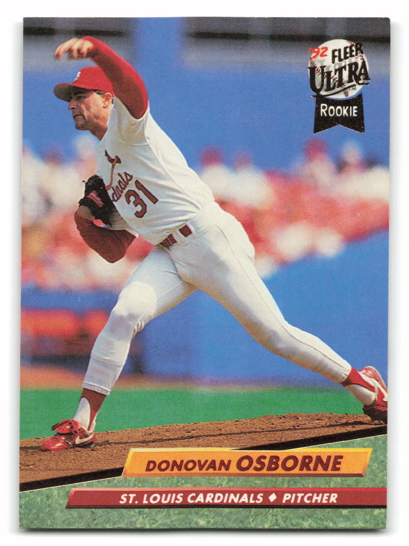 Donovan Osborne 1992 Ultra BASEBALL #570 St. Louis Cardinals | eBay