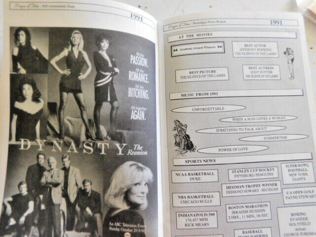 1991 Pages Of Time A Nostalgia News Report Sports Music Movies ...