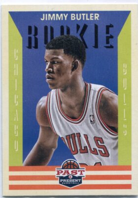 2012-13 Panini Past & Present - JIMMY BUTLER - Rookie Card #214 - MIAMI ...