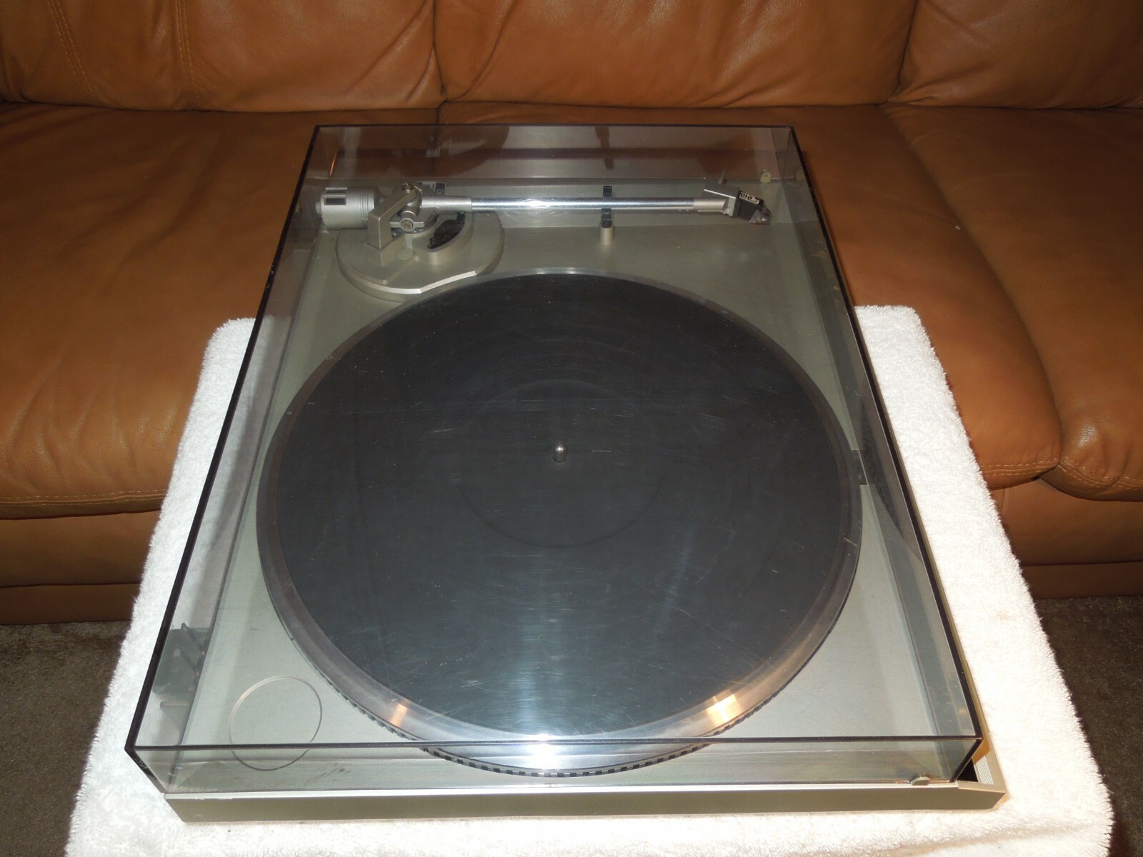 Technic Quartz SL-Q200 Direct Drive Automatic Turntable w/ Micro ...