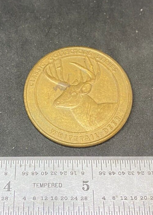 Coin NRA Classic Collectors Series Whitetail Deer Token Hunting Militia ...