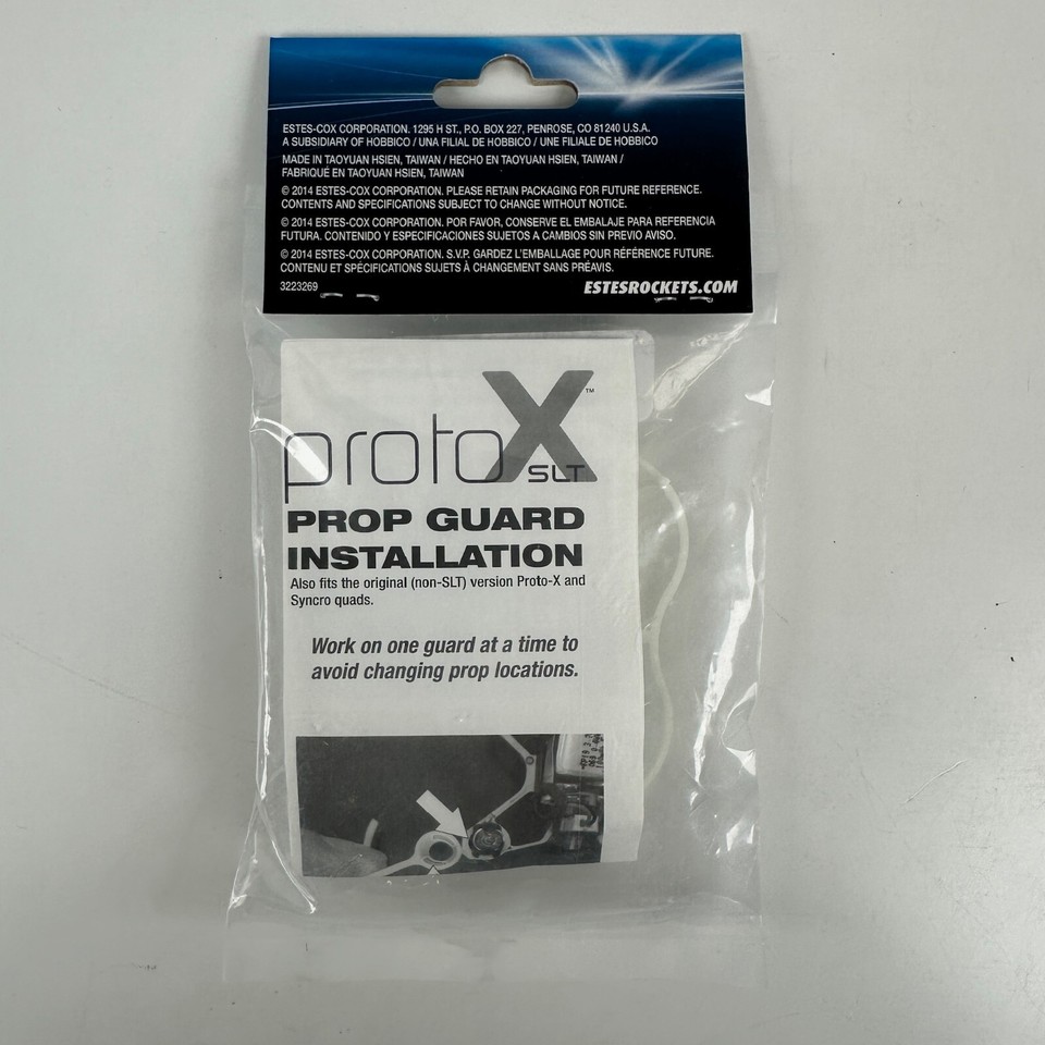Glow in the Dark Prop Guards for Proto-X/Proto-X SLT/Syncro Estes 4623 ...