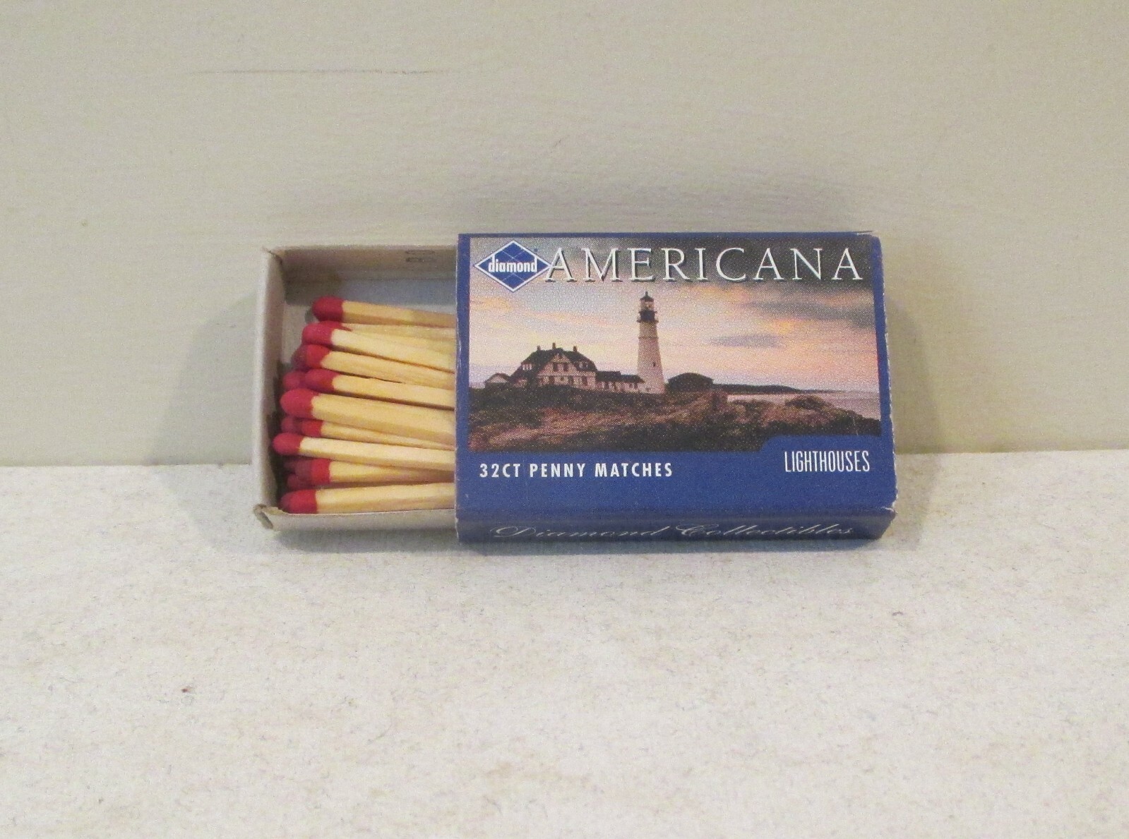 Diamond Collectible Penny Matches - Americana Lighthouses - 32 ct | eBay