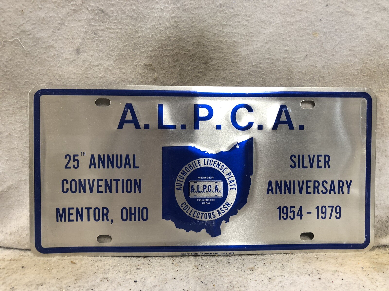 1979 Ohio ALPCA License Plate | eBay