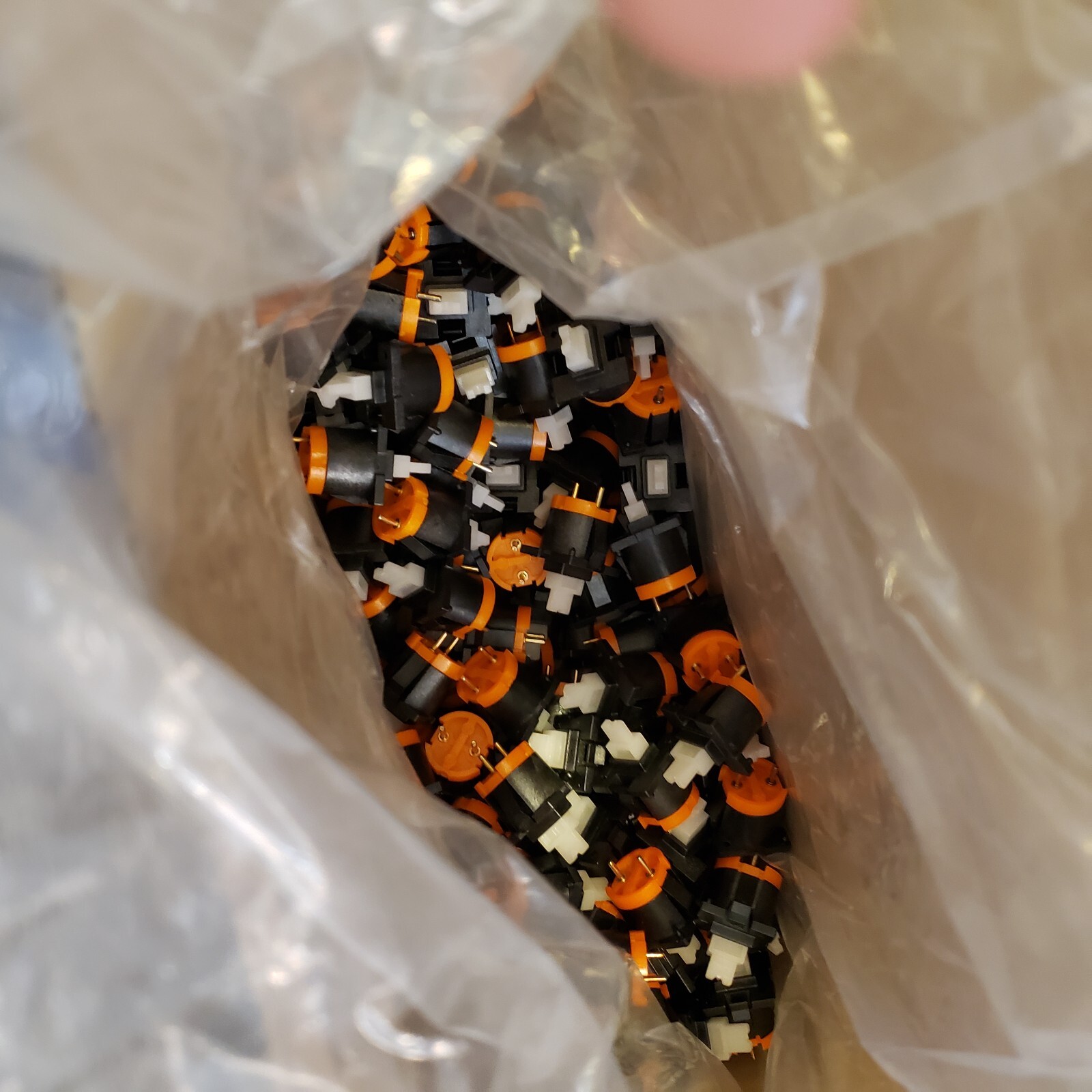 LOT of 15 NCR Key Keyboard Switches Modular 2-pin Push button # MD-4P ...