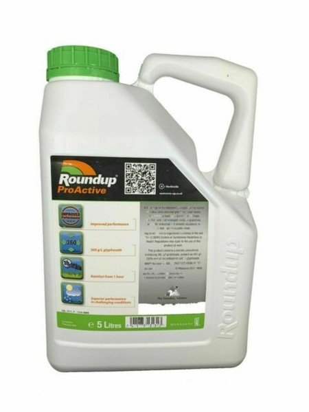 Roundup P50075 5L ProActive 360 Herbicide for sale online | eBay