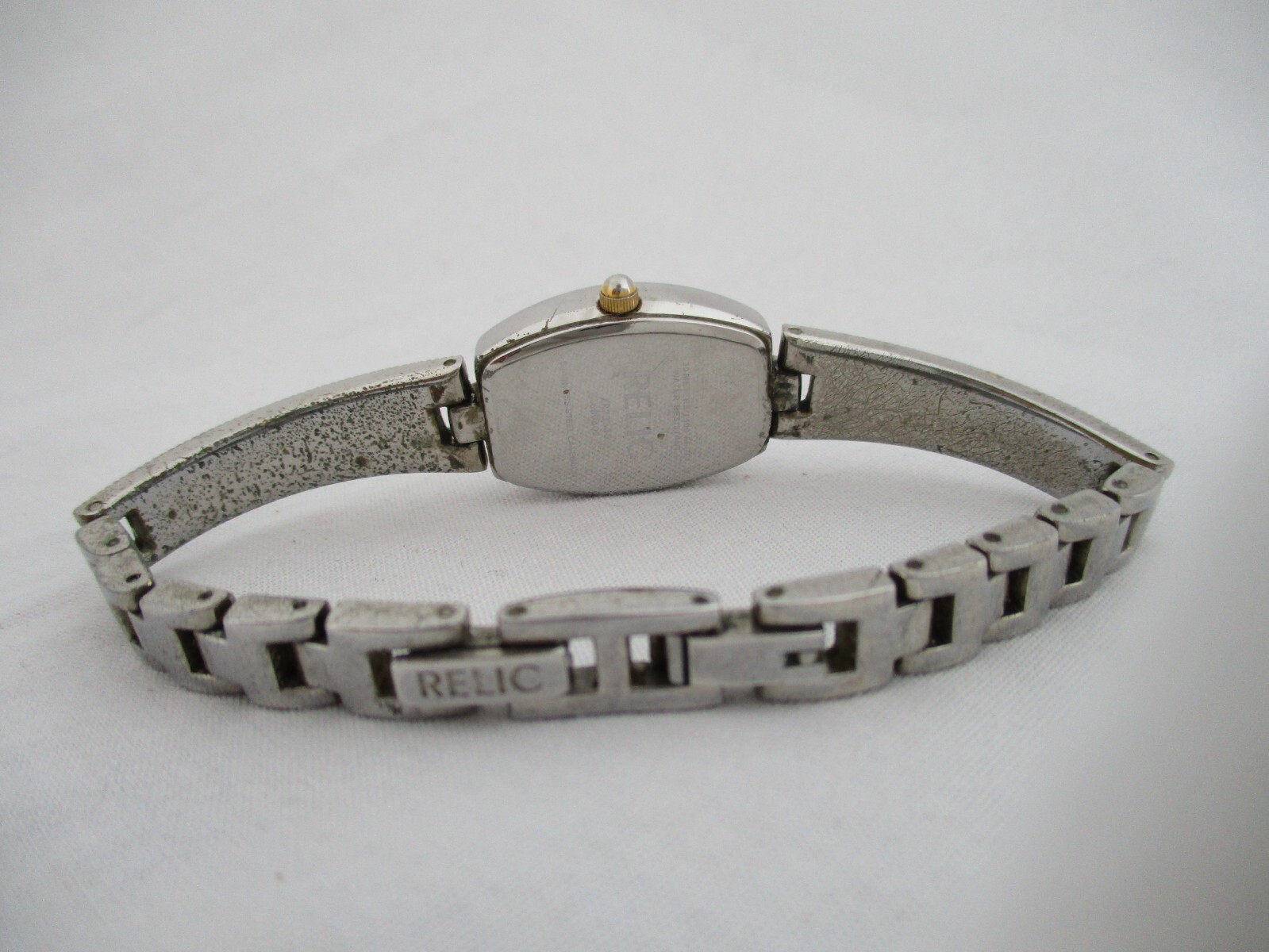 Relic Women's Silver Toned Band Analog Watch | eBay