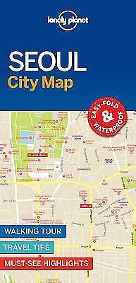 Map Ser.: Lonely Planet Seoul City Map by Lonely Planet (2017, Sheet ...