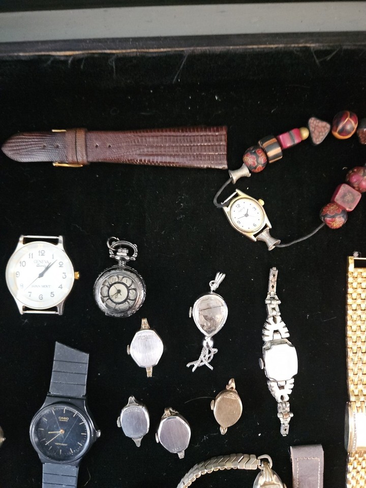 Vintage watch fabs/ pieces/ Bands and part s watch Lot. GF Bezels. | eBay