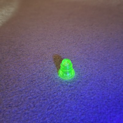 Vintage Uranium Vaseline Glass Miniature Insulator | eBay