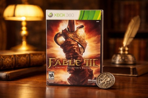 FABLE III 3 Limited Collector’s Edition Xbox 360 - COMPLETE WITH MANUAL ...