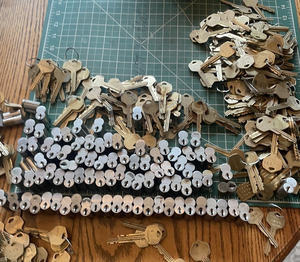 100 Ic Master Key American Lock Falcon Cores Aml1 Odd Rare System Best ...
