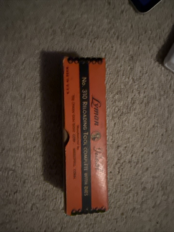 Steel Ideal 310 Tool 30-06 With All Dies With Box | eBay