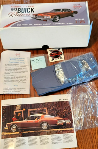 1973 Buick Riviera, 1/25 scale resin promo model kit by Micron | eBay