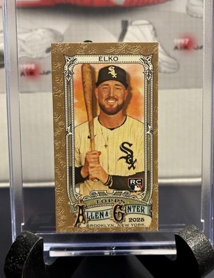 2025 Allen And Ginter Tim Elko Mini Card Gold Border (RC) White Sox | eBay