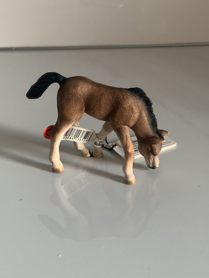 Schleich 13652 Foal Horse Figure Retired Rare Brown Pony Collectible ...