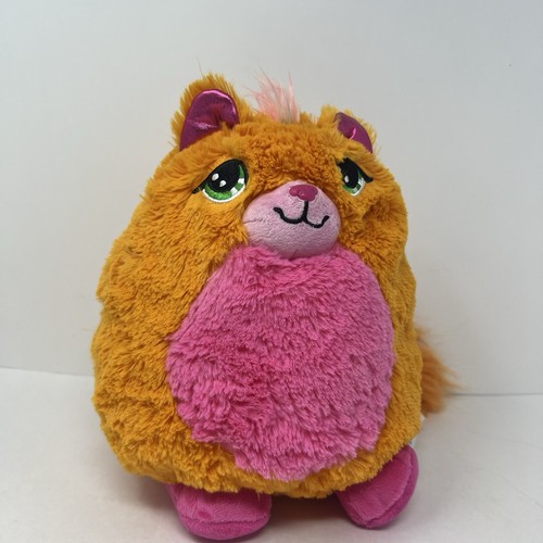 Misfittens Cat plush orange and pink Soft Stuffed Animal | eBay