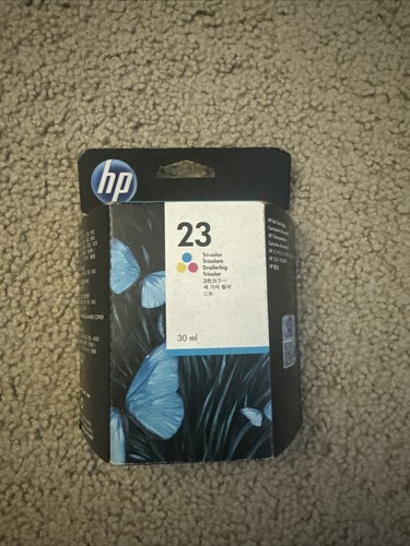 New Old Stock Oem HP 23 Tri Color C1823D Ink Cartridge Expired 2020 ...