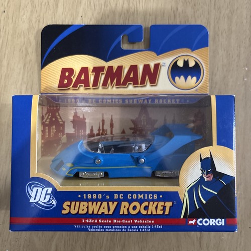CORGI BATMAN 1990'S DC COMICS SUBWAY ROCKET 1:43 | eBay