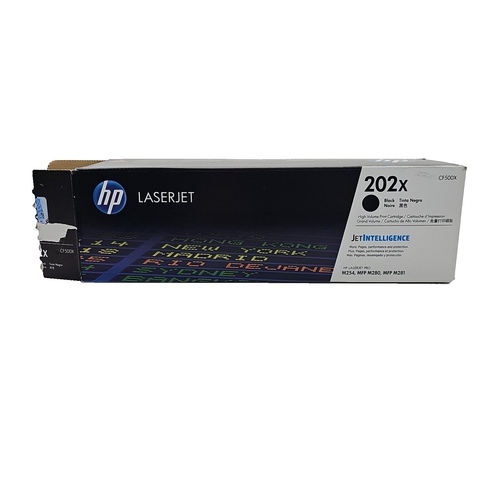 HP CF500X LaserJet 202x Black High Yield Toner Print Cartridge OEM | eBay