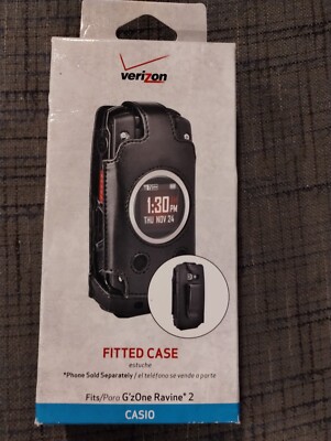 Verizon, Casio G'Zone Ravine 2 C781 Case With Belt Clip, Black | eBay