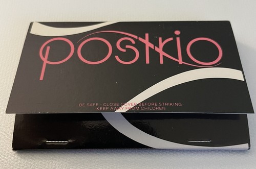 Vintage Postrio Restaurant San Francisco CA Large Matchbook Full ...