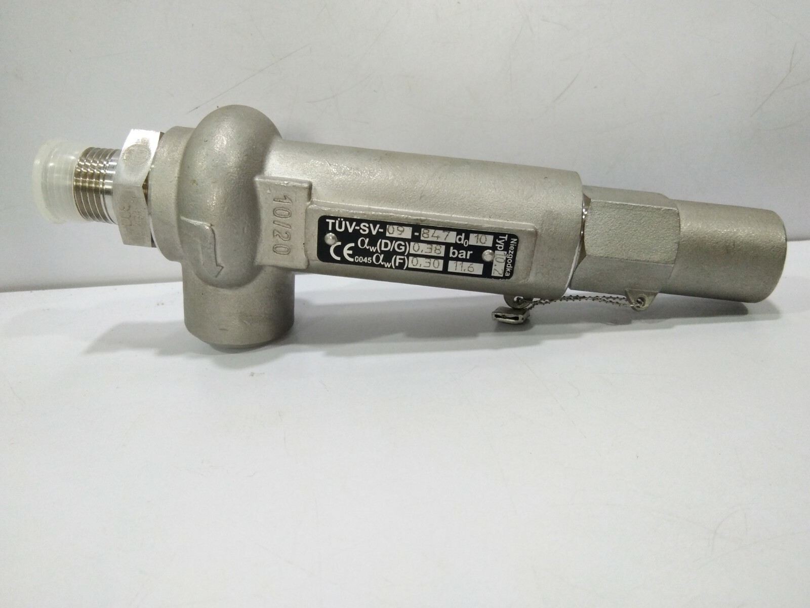 NIEZGODKA TUV-SV-09-847 TYPE 10.2 SAFETY VALVE TUVSV09847 | eBay