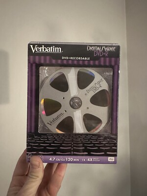 Verbatim Digital Movie DVD+R (DVD + Recordable), 4.7 GB 120 Minutes (3 ...