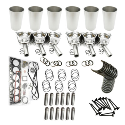 6HK1 Rebuild Kit for Isuzu Engine Hitachi ZAX350-3 Kobelco Kato ...