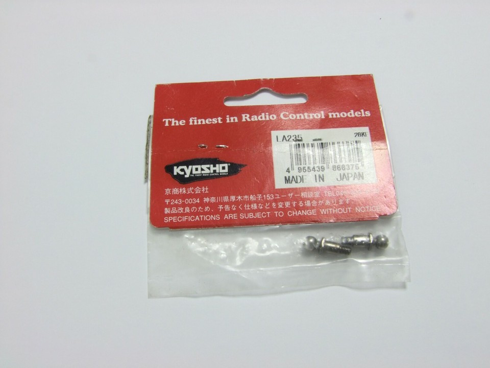 LA235 4. 8mm King Pin Ball (S) (ZX-5) Kyosho Vintage RC | eBay
