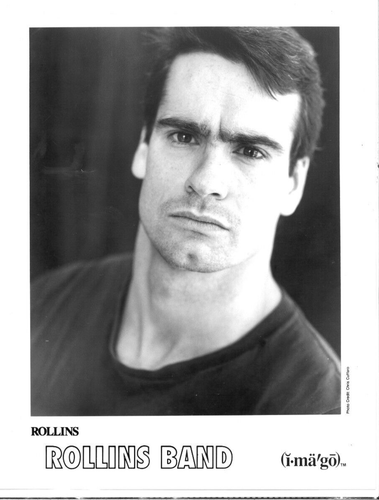 Original 1993 Rollins Photo Promo Press Kit - Boxed Life & Talking From ...