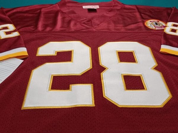 DARRELL GREEN *XL WASHINGTON REDSKINS THROWBACK JERSEY, ORIGINAL TYPE ...