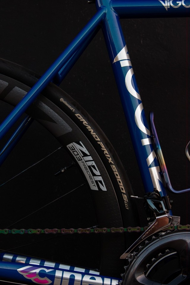 2021 cinelli vigorelli road disc 53cm dura ace zipp Quarq kogel ...