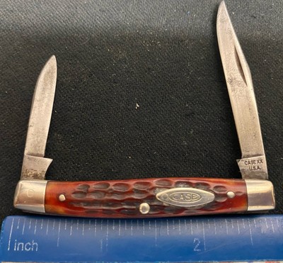 Case XX 6233 Pen Knife, 1965-1969, Jigged Brown Bone Handles | eBay