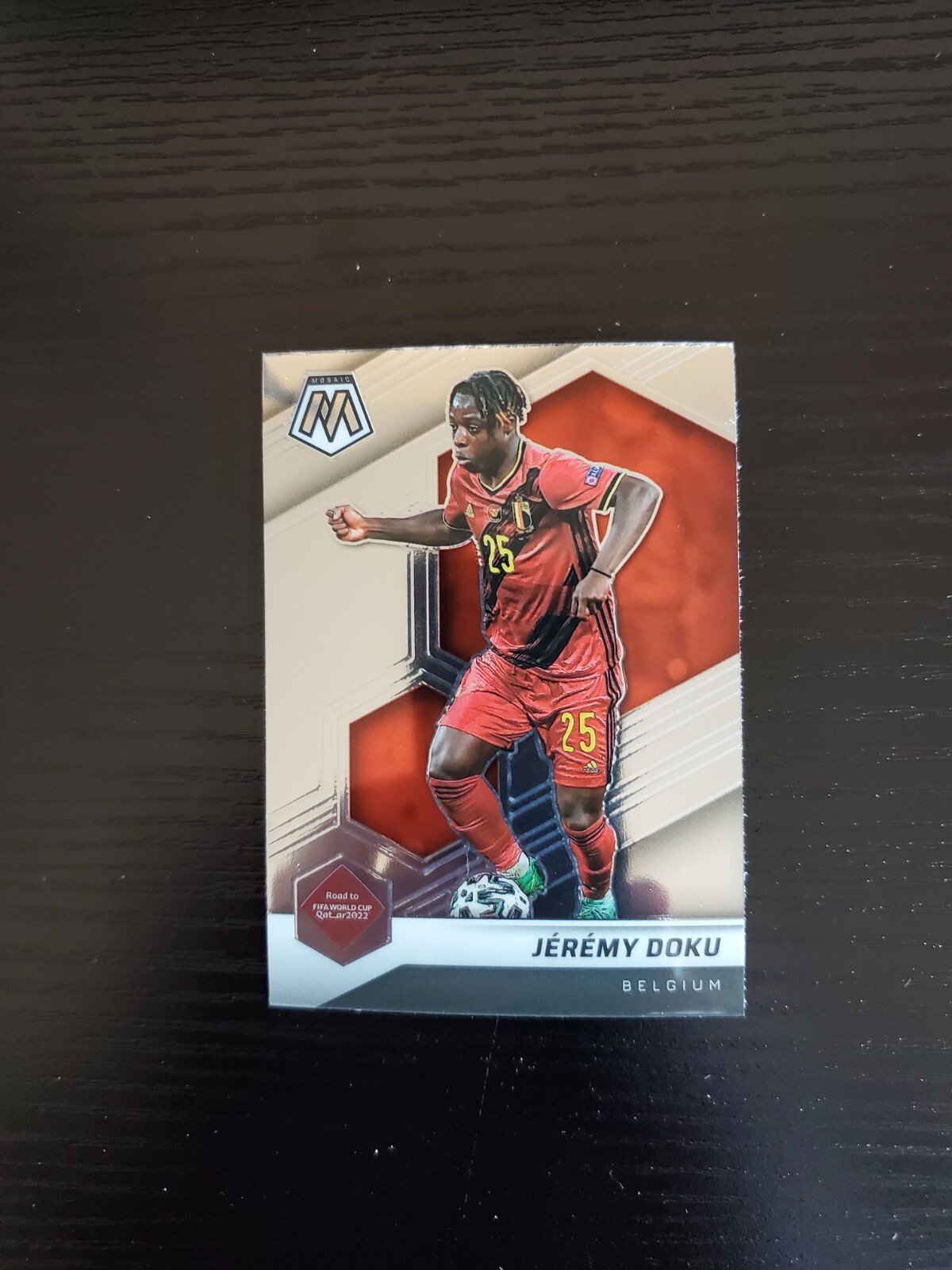 Jeremy Doku - 2021-22 Mosaic Road to FIFA World Cup Base Card #191 | eBay