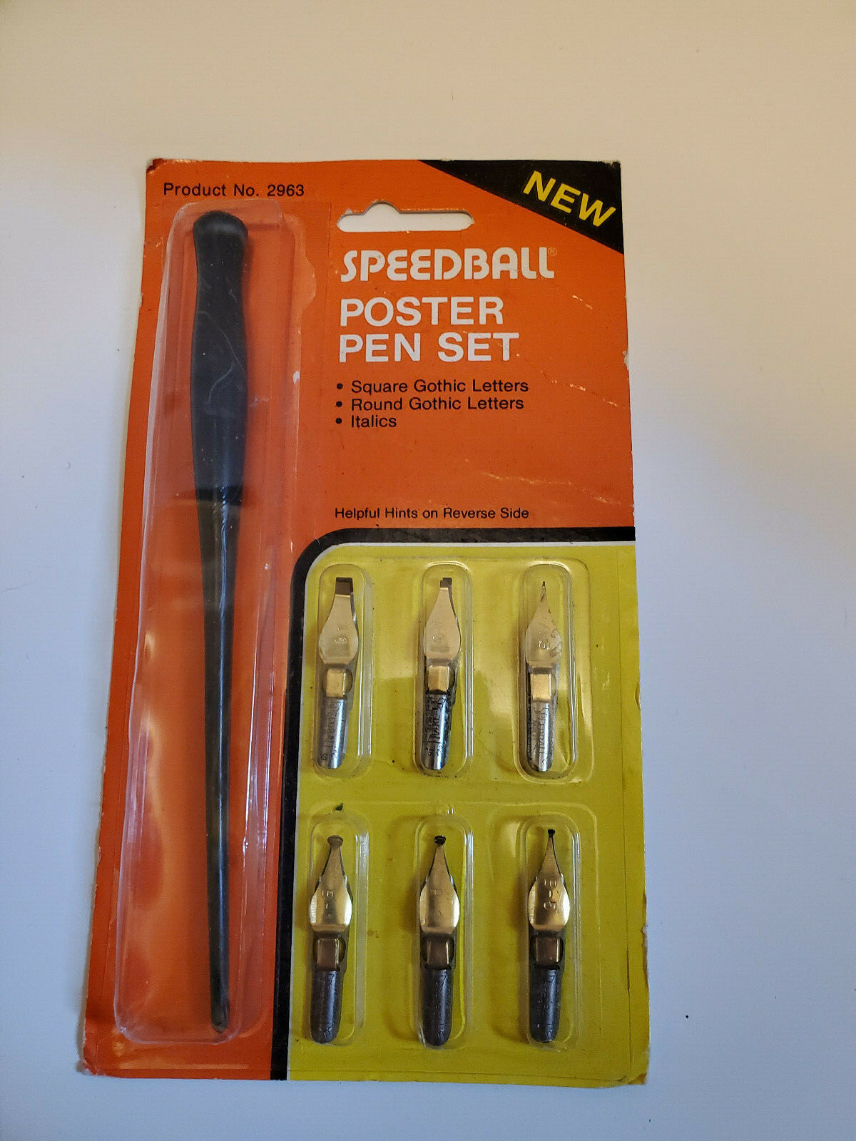 SPEEDBALL 2963 POSTER PEN SET Original Package | eBay