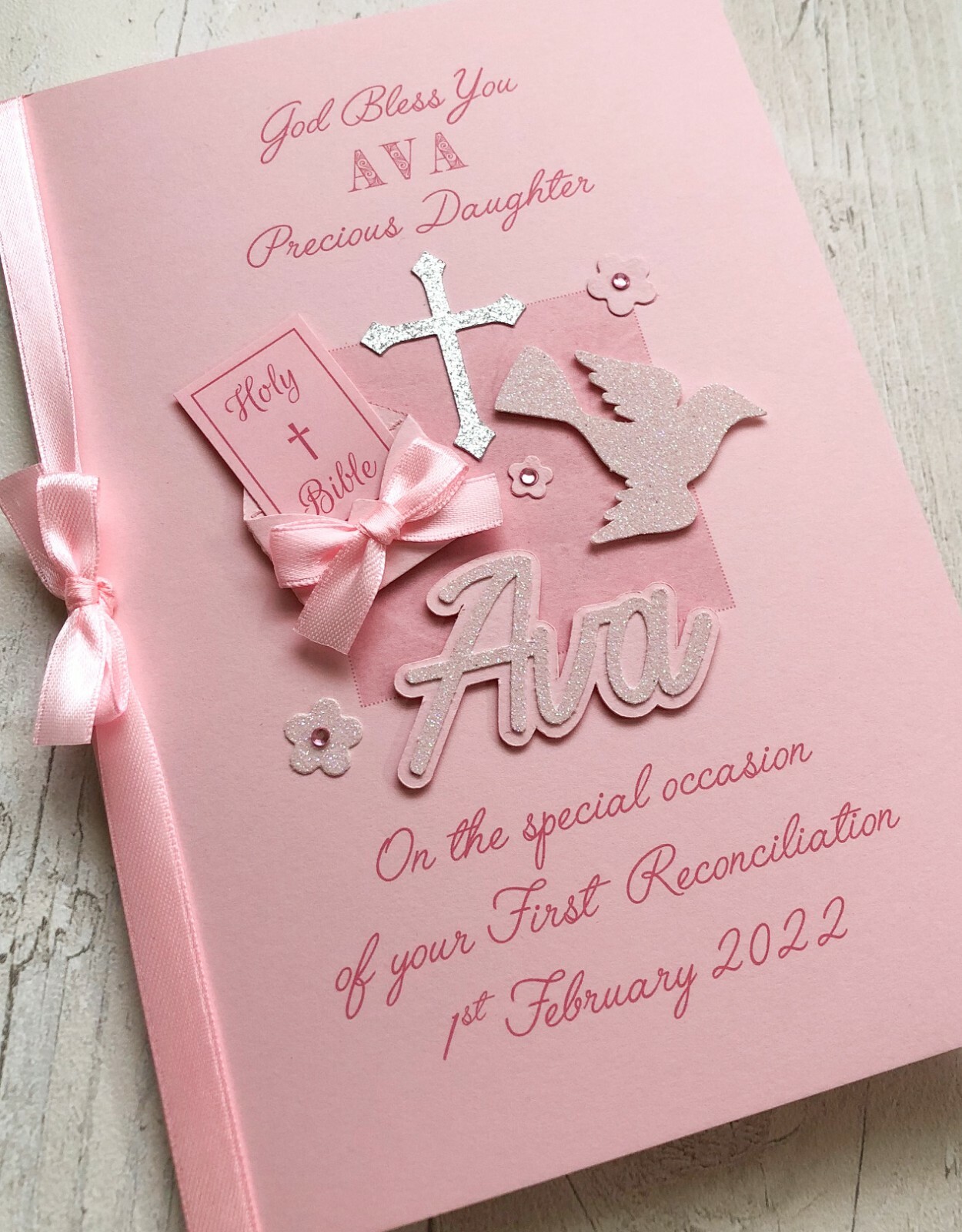 First Reconciliation Card
