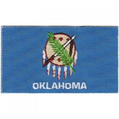 State Flag- Oklahoma Biker Patch vest jacket harley motorcycle USA | eBay