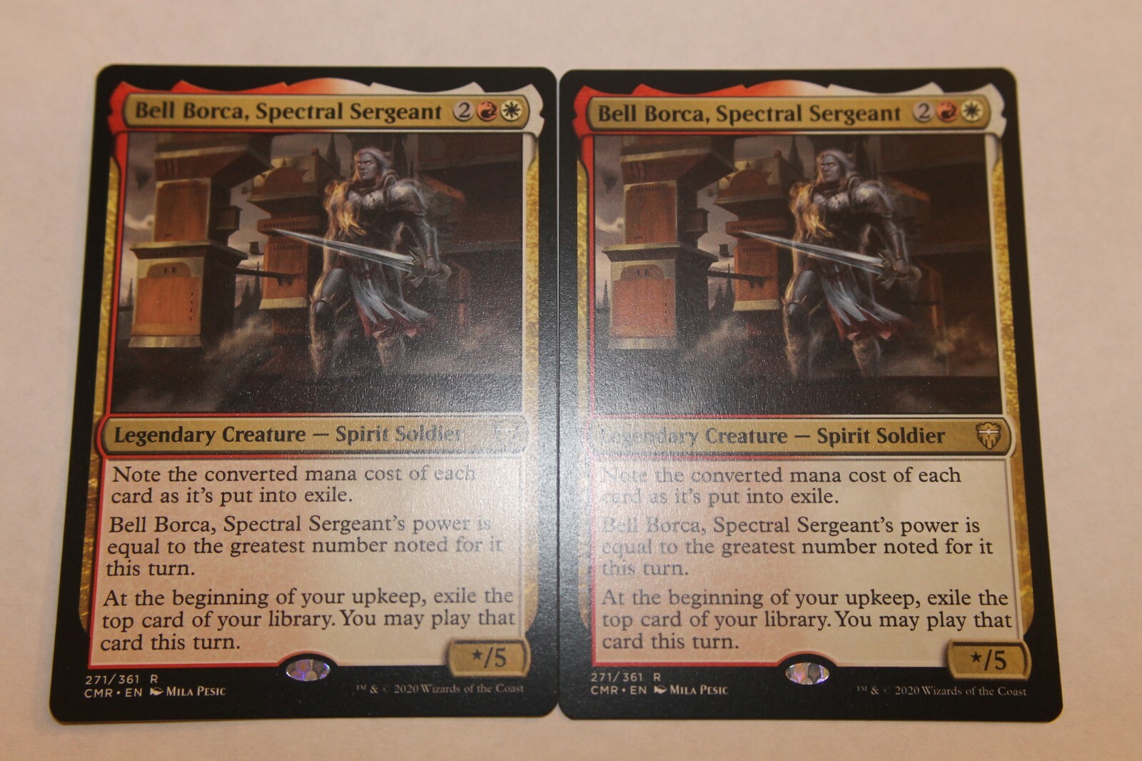 MTG Bell Borca, Spectral Sergeant x2 - Commander Legends - NM (Pack ...