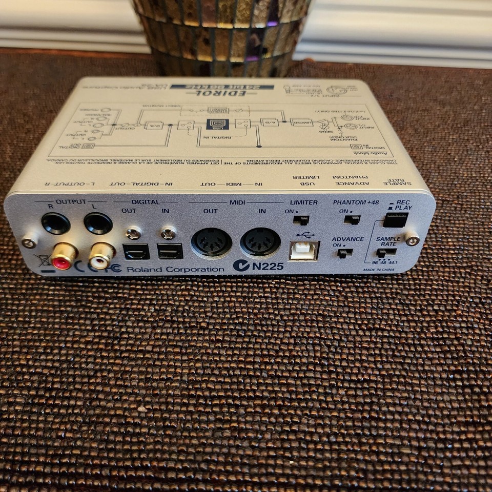 Roland Edirol UA-25 USB Audio Capture MIDI Interface 24Bit / 96kHz | eBay