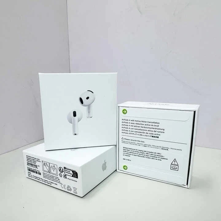 Apple AirPods (4th Generation) Wireless Earbuds with Active Noise ...